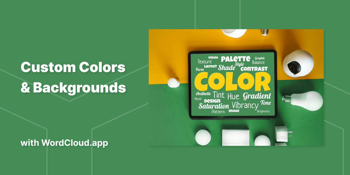 Color Palette | Features | WordCloud.app